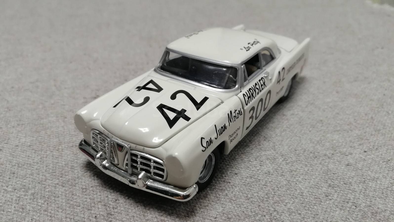Chrysler 300B San Juan Motors #42 Daytona Beach 300 1956г. (Team ...