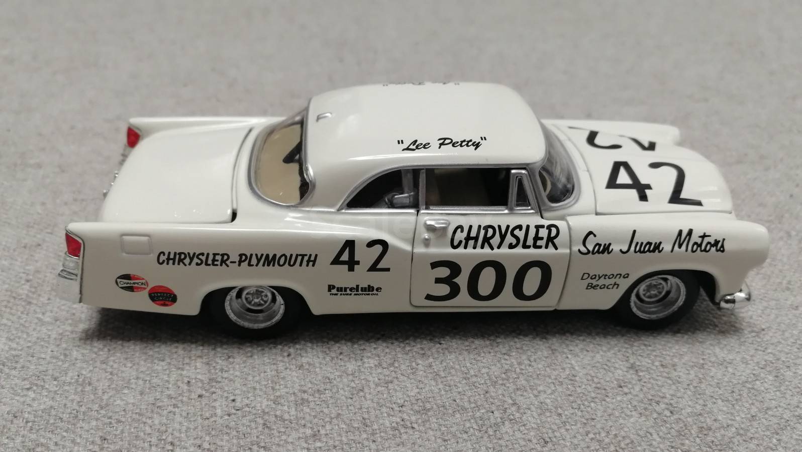 Chrysler 300B San Juan Motors #42 Daytona Beach 300 1956г. (Team ...