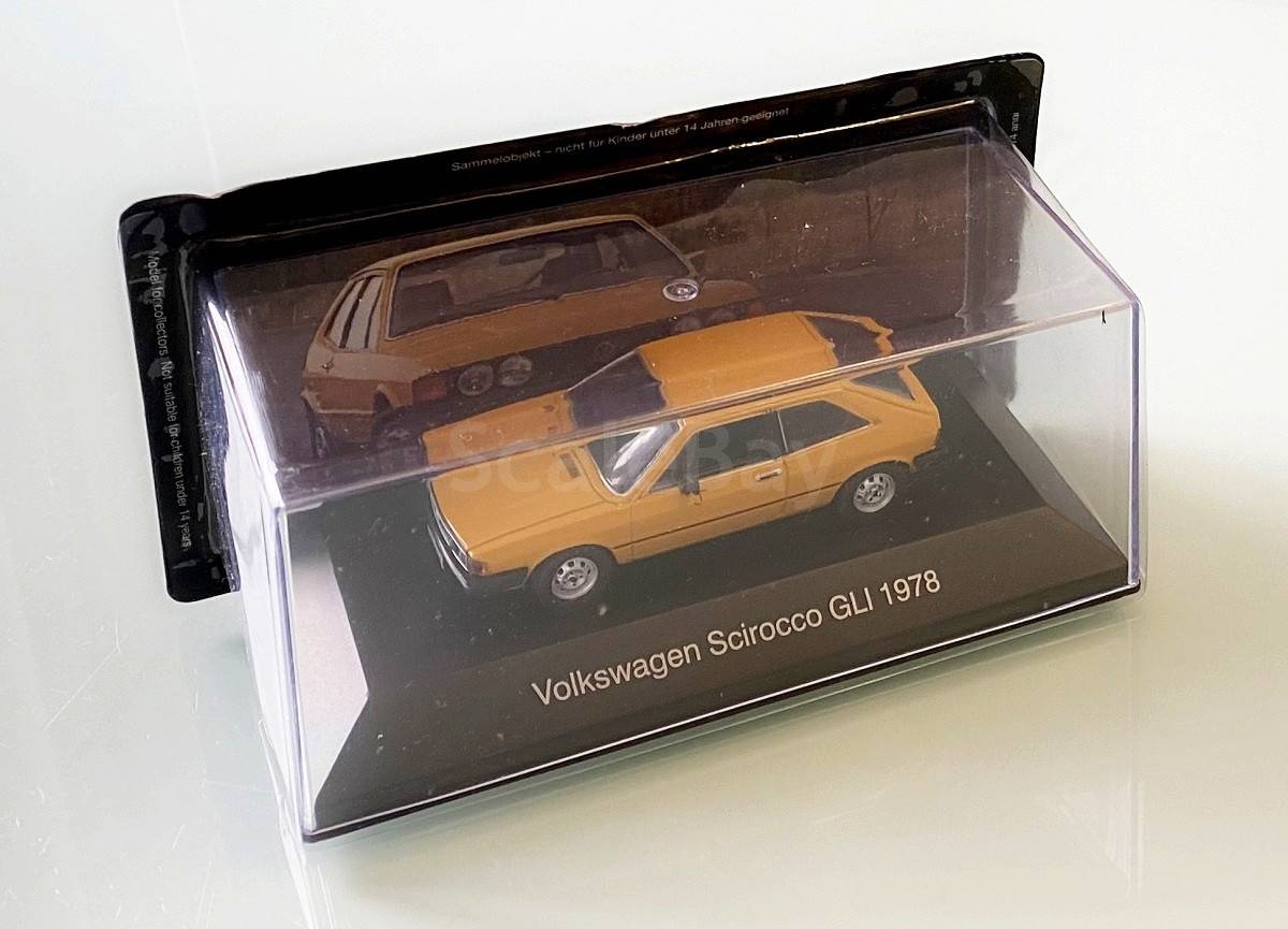 Модель VOLKSWAGEN SCIROCCO GLI (1978) 1/43 DEA VW Hungary | Аукцион ...