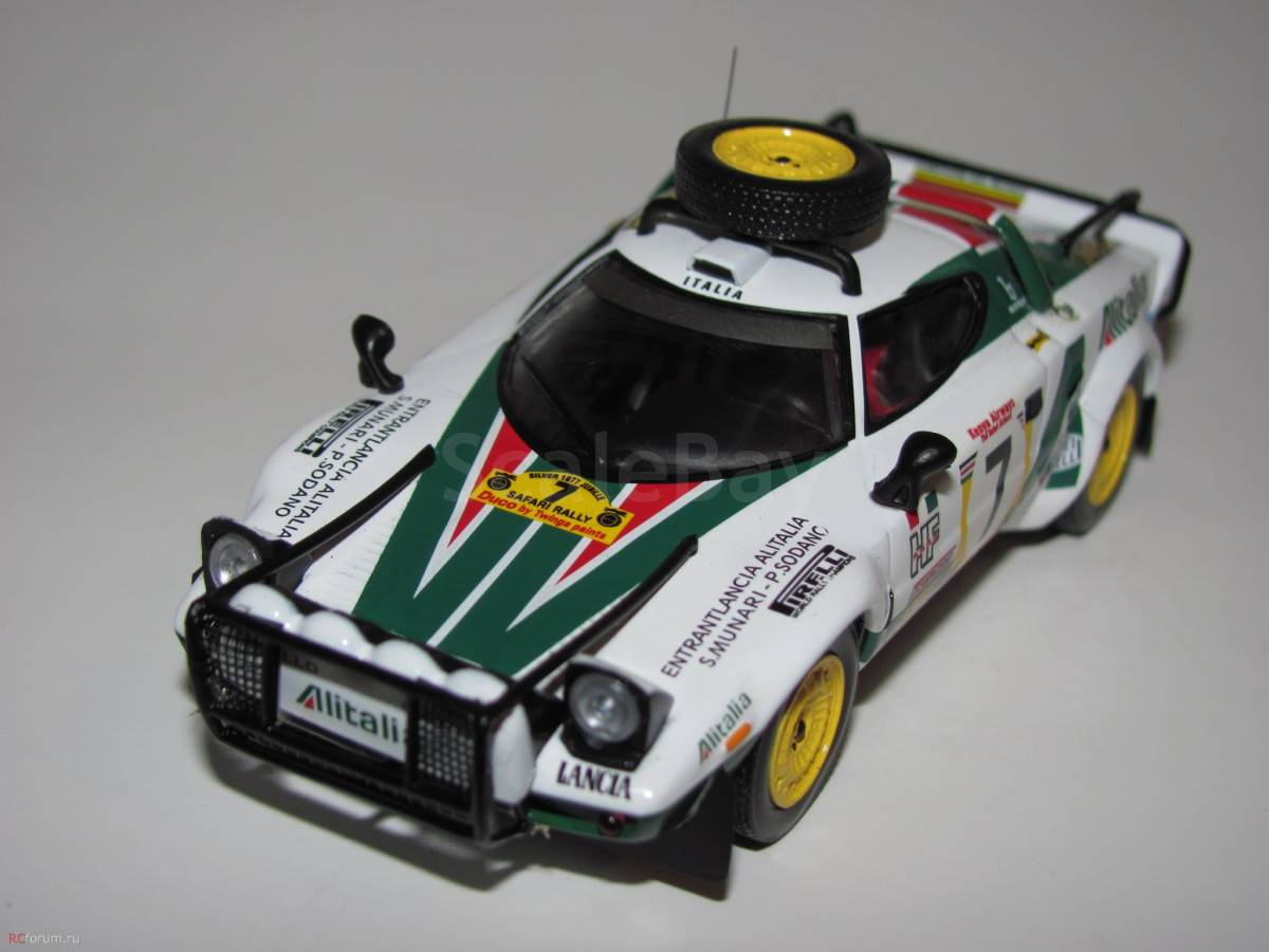 Lancia Stratos HF rally Safari 1977 | Аукцион масштабных и сборных моделей