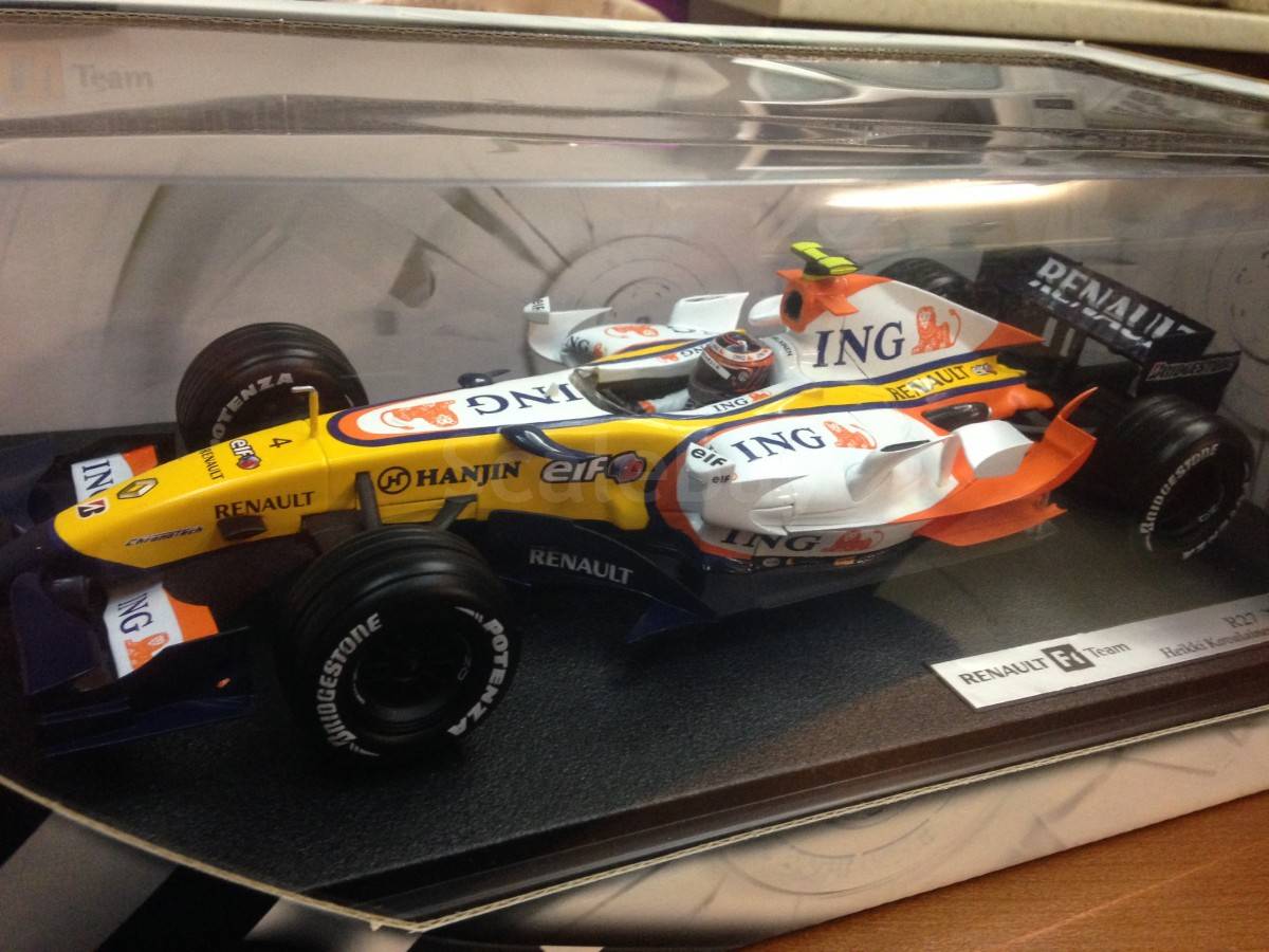 F1 2007 Renault RS27 Heikki Kovalainen | Аукцион масштабных и сборных ...