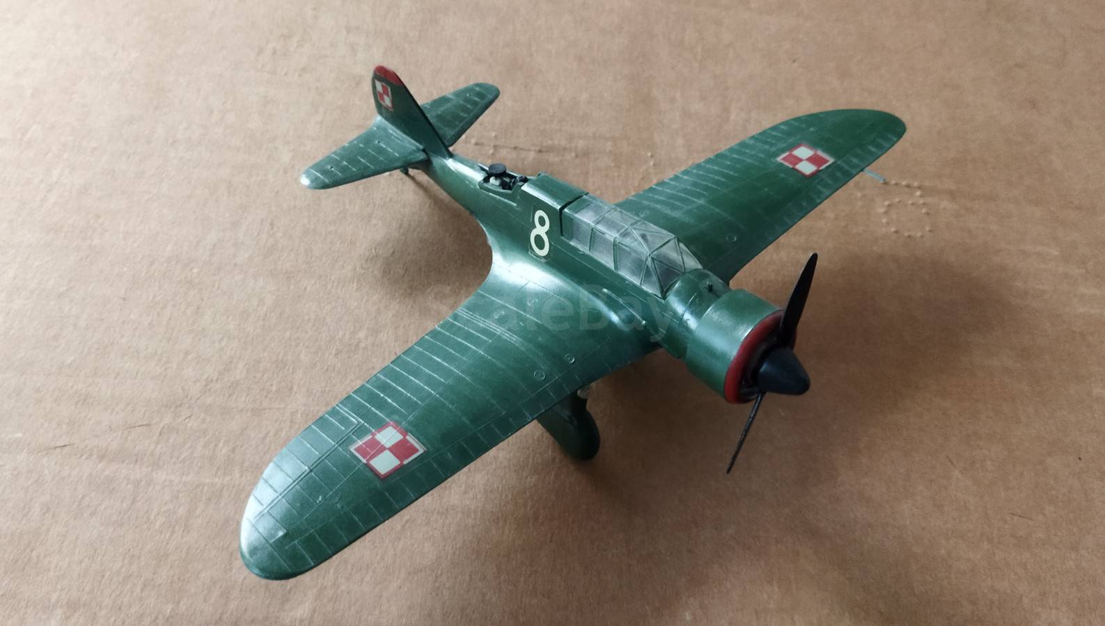 бомбардировщик PZL-23 Karas 1/72 Heller custom built aircraft model ...