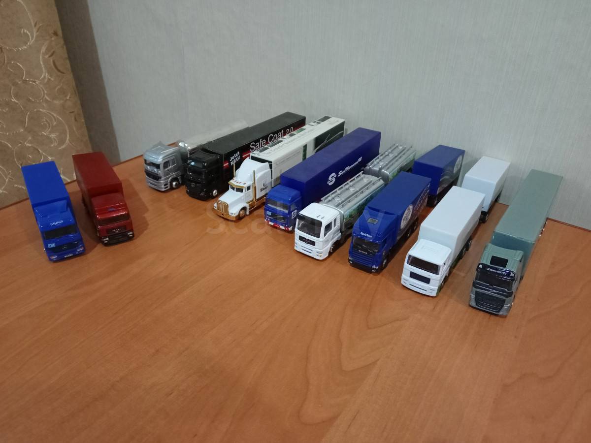 Модели грузовиков 1:87 | Аукцион масштабных и сборных моделей