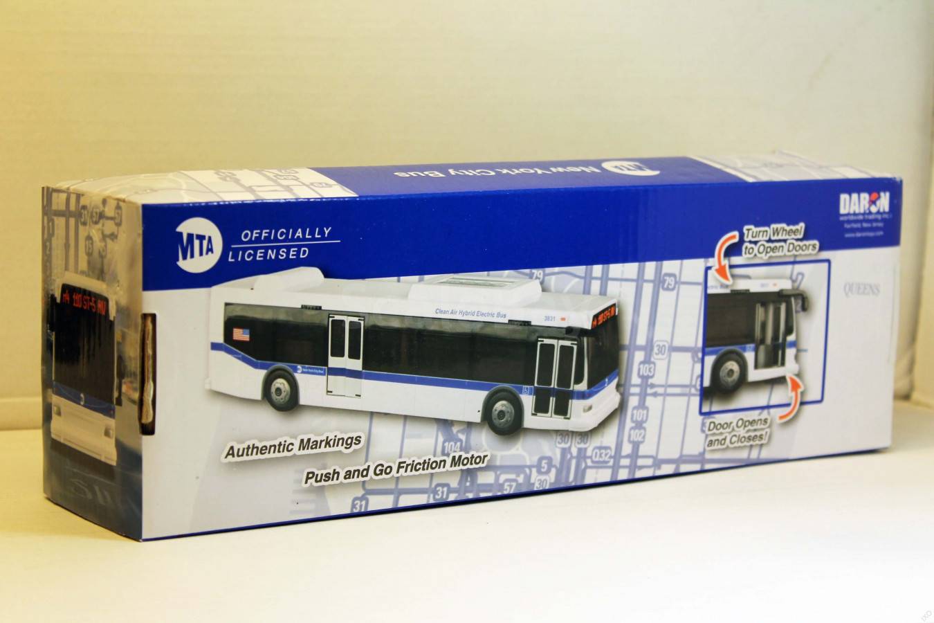 1:43 автобус New York City Bus Mta Metro Orion Daron | Аукцион ...