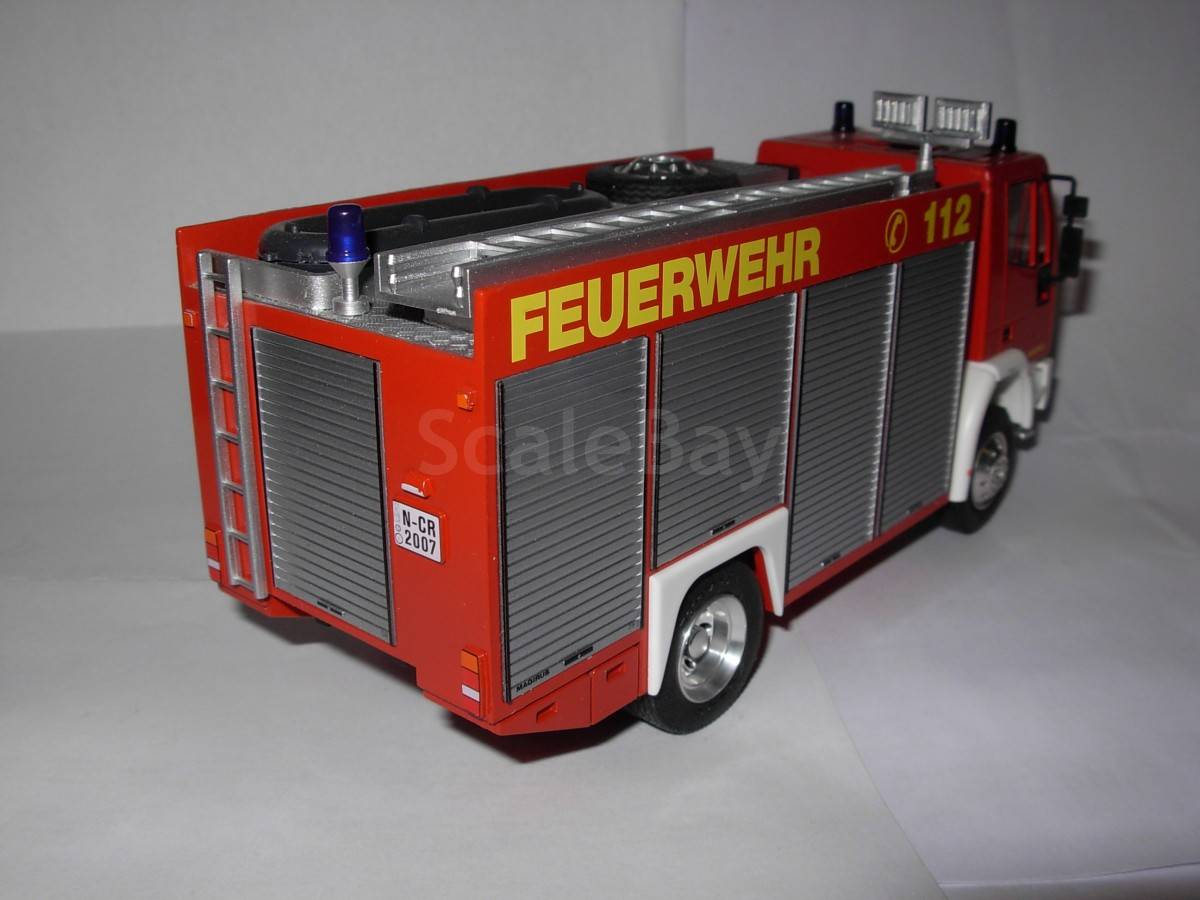 модель 1/43 пожарный IVECO MAGIRUS RW 2 Rüstwagen Cursor металл 1:43 ...