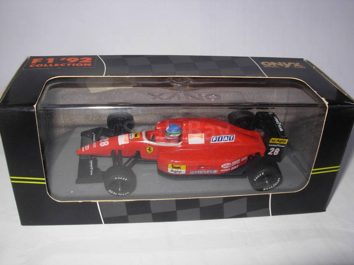 модель 1/43 F1 Formula/Формула-1 Ferrari F 92A 1992 #28 Capelli Onyx ...