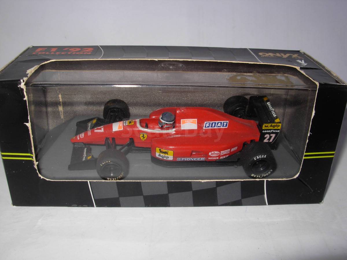 модель 1/43 F1 Formula/Формула-1 Ferrari F 92A 1992 #27 Jean Alesi Onyx ...
