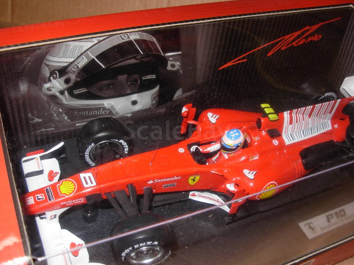 модель F1 Формула 1 1/18 Ferrari F10 2010 #8 Fernando Alonso winner GP ...