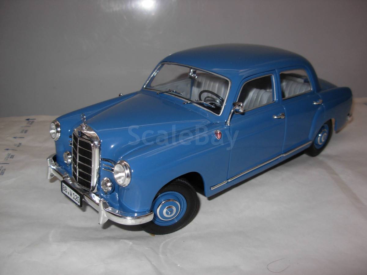 модель 1/18 Mercedes Benz MB 180D Ponton W120 Revell металл Мерседес MB ...