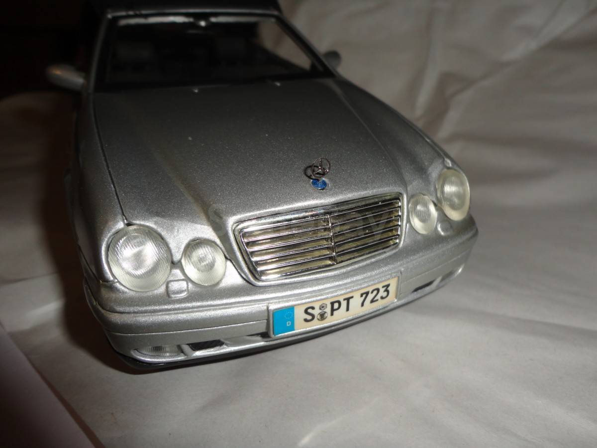 модель 1/18 MB Mercedes-Benz CLK A208 Anson металл 1:18 Mercedes Benz ...