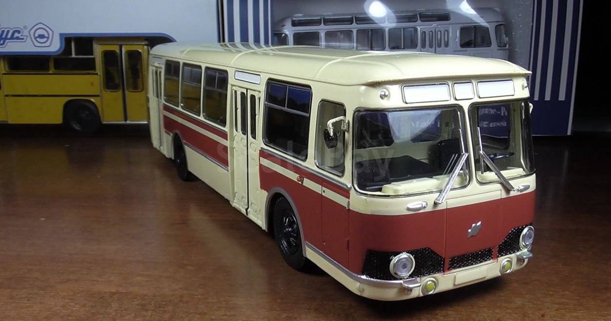 Автобус лиаз-677, модель 1:43 | Аукцион масштабных и сборных моделей