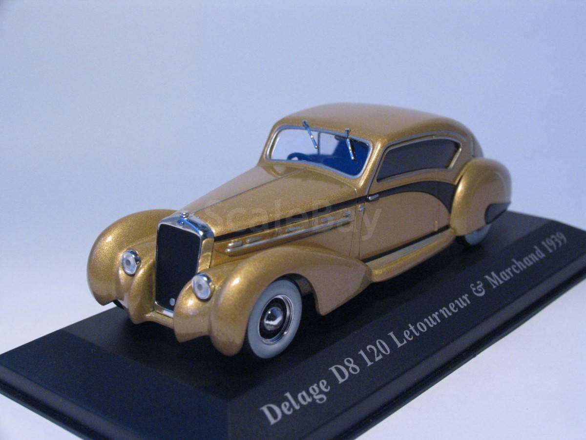 Delage D8 120 Letourneur & Marchand, 1939, IXO/ Altayа | Аукцион ...
