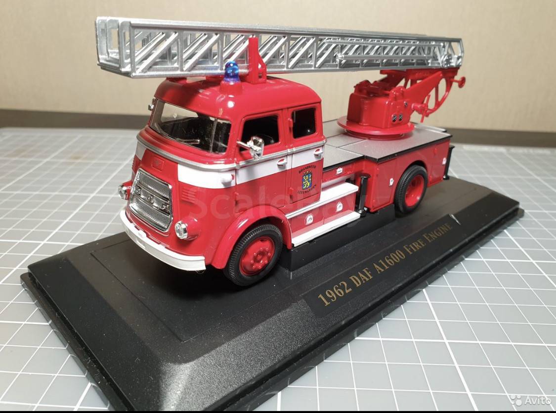 Daf A1600 Fire Engine 1962г | Аукцион масштабных и сборных моделей