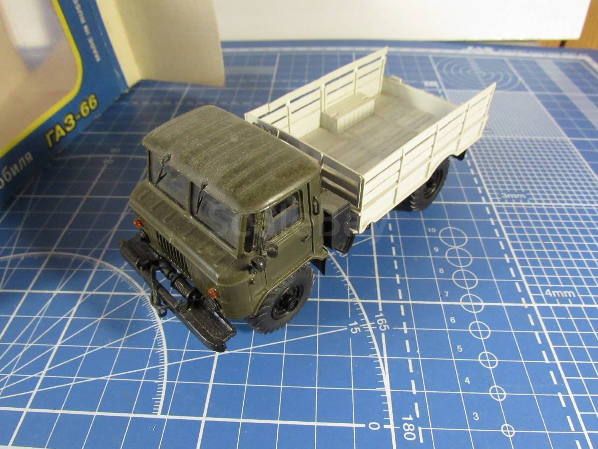 Газ 66 1/43 Русская миниатюра *цена до 8 Января 2018г.* | Аукцион ...