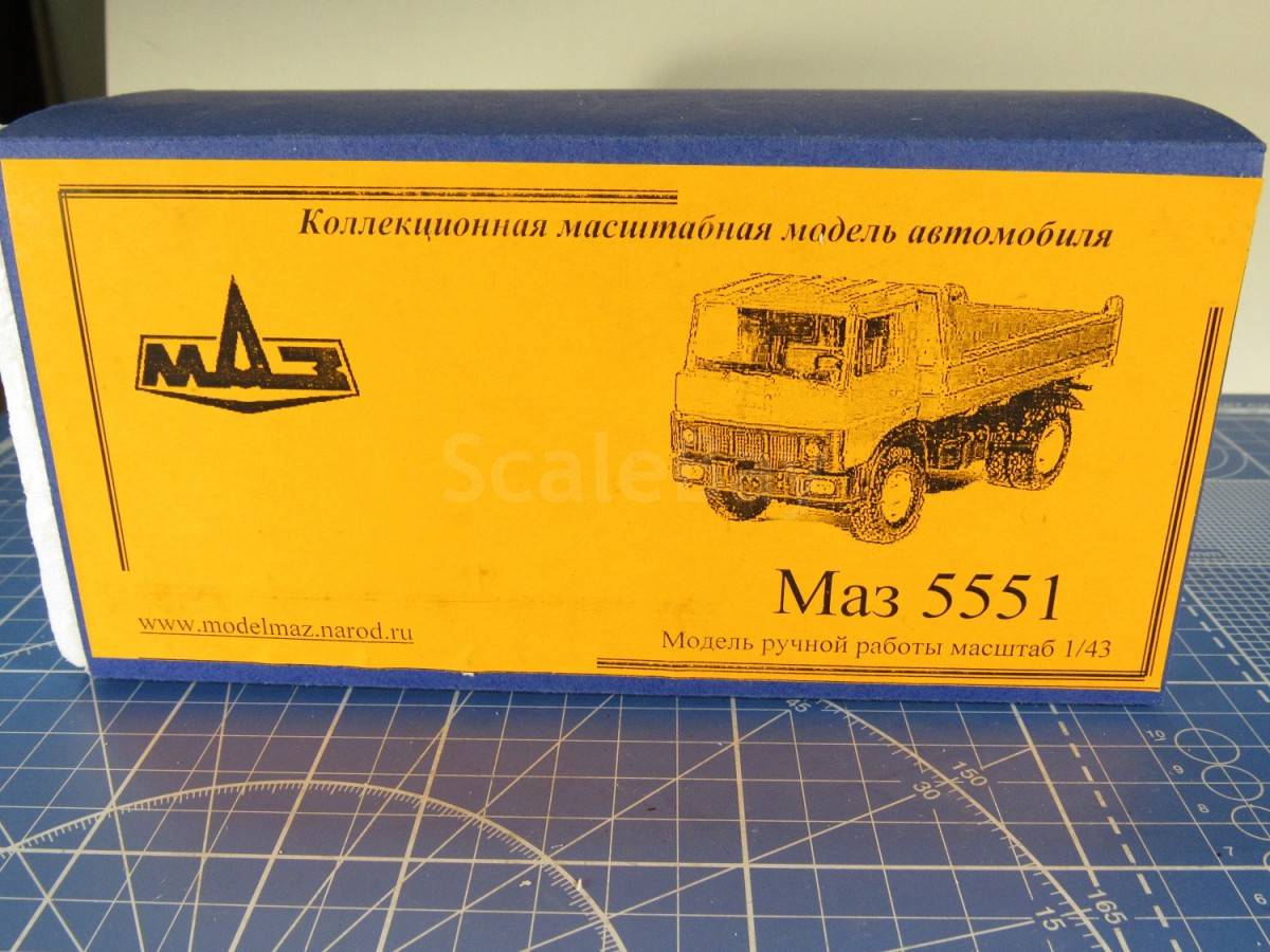 МАЗ 5551 1/43 SMM | Аукцион масштабных и сборных моделей