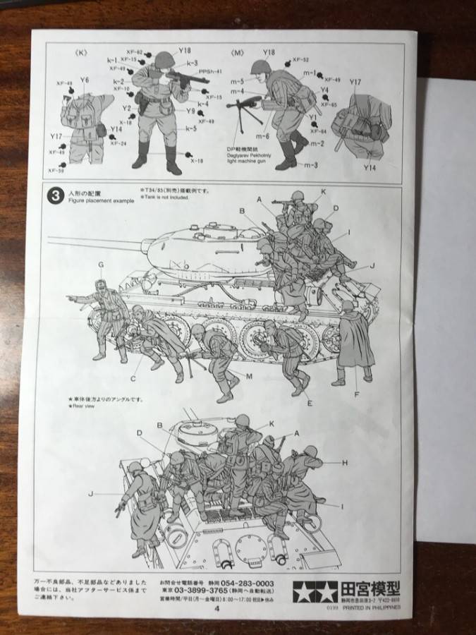 Советский танковый десант 1/35 | Аукцион масштабных и сборных моделей