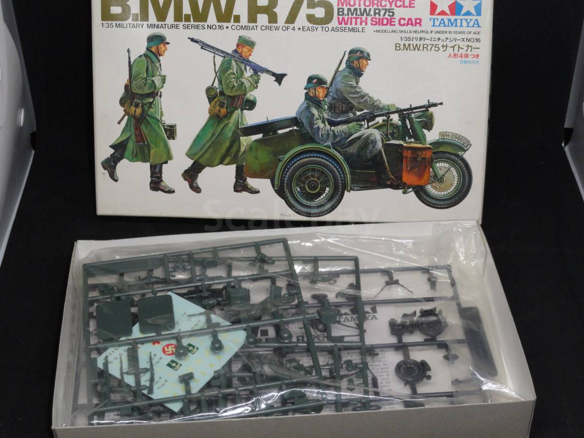 BMW R75, 1/35, Tamiya | Аукцион масштабных и сборных моделей