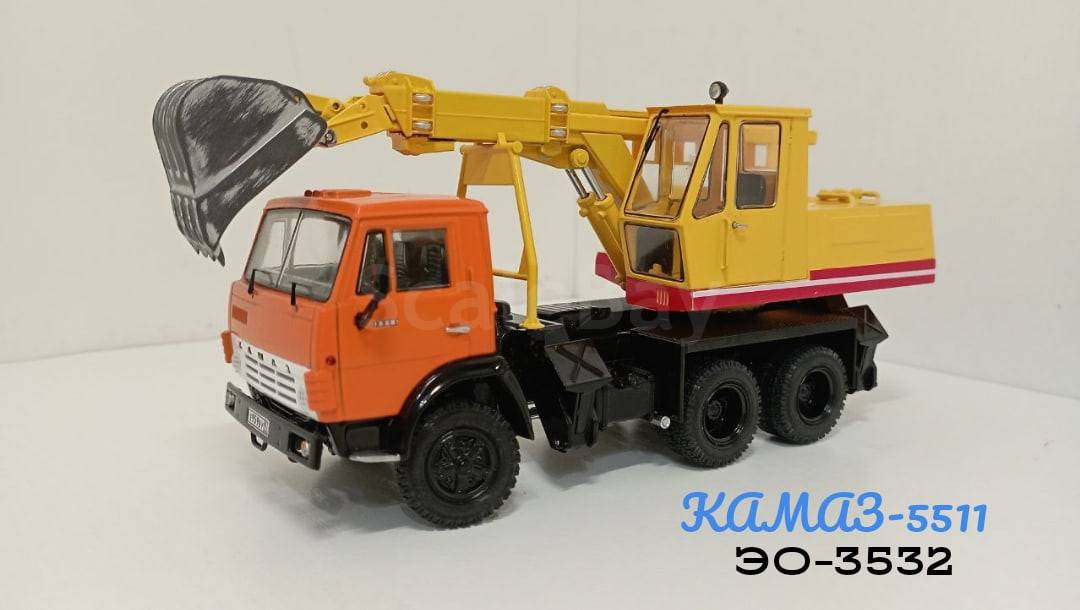 Камаз-5511 ЭО-3532 | Аукцион масштабных и сборных моделей