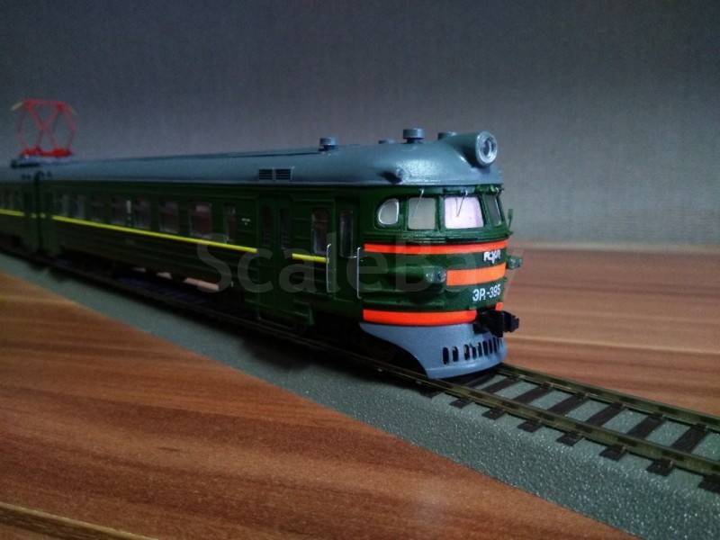 Электропоезд ЭР2 СССР РЖД | Аукцион масштабных и сборных моделей