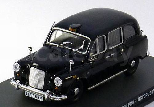 JB114 James Bond Car Collection 1/43 AUSTIN FX4 ’Octopussy’ 1970 Black ...