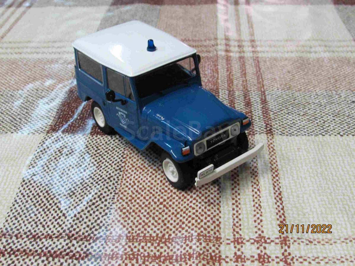 Dea.ПММ.№18 ’Полицейские Машины Мира’ 1/43 Toyota Land Cruiser FJ40 ...