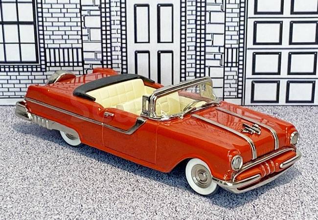5-Sample Goldvarg Collection 1/43 Pontiac Star Chief Conv.Top Down 1955 ...