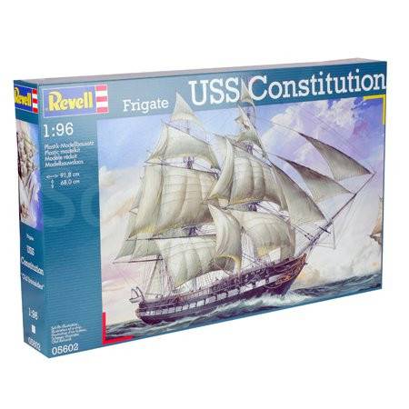 the 44-gun frigate uss constitution (REVELL) | Аукцион масштабных и ...