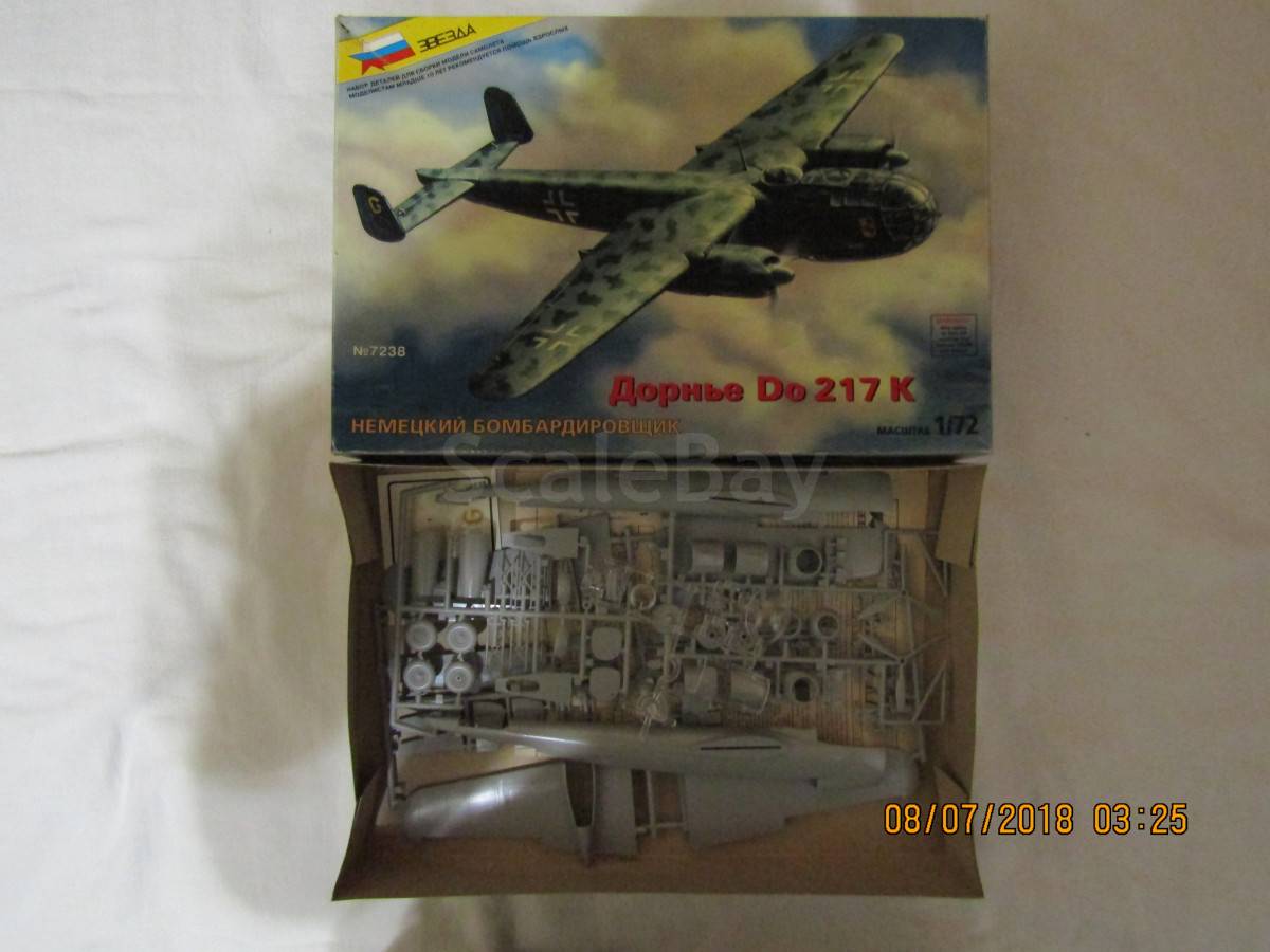 Сборная модель Dornier Do-217K | Аукцион масштабных и сборных моделей