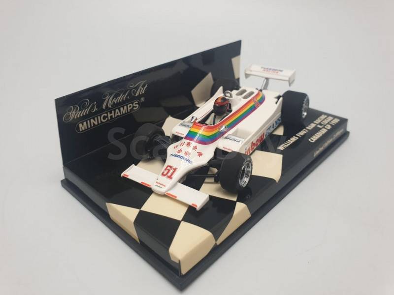 Williams FW07 Ram Racing K. Cogan Canadian GP 1980. Minichamps ...