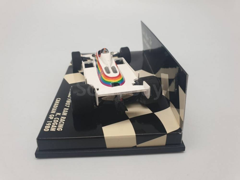 Williams FW07 Ram Racing K. Cogan Canadian GP 1980. Minichamps ...
