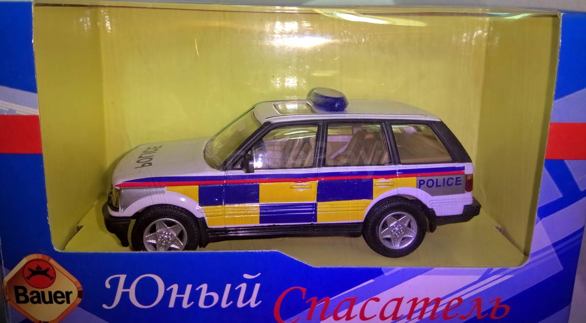 Land Rover Range Rover 4.6 HSE 1994 Полиция Англии | Аукцион масштабных ...