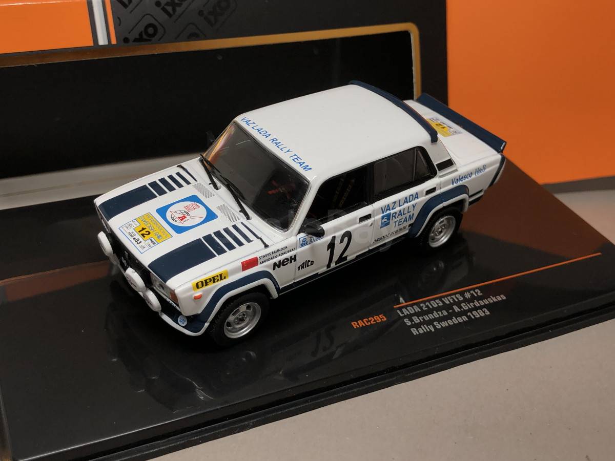LADA 2105 VFTS 1983 Rallye Sweden IXO 1:43 | Аукцион масштабных и ...