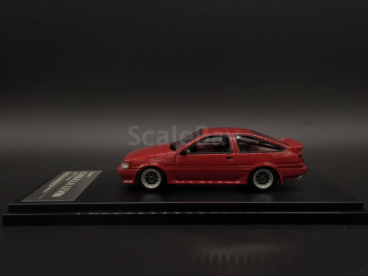 1/43 Toyota Corolla Levin AE86 Red - Hi-Story | Аукцион масштабных и ...