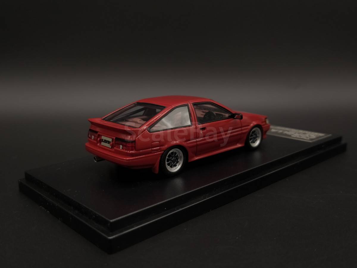 1/43 Toyota Corolla Levin AE86 Red - Hi-Story | Аукцион масштабных и ...