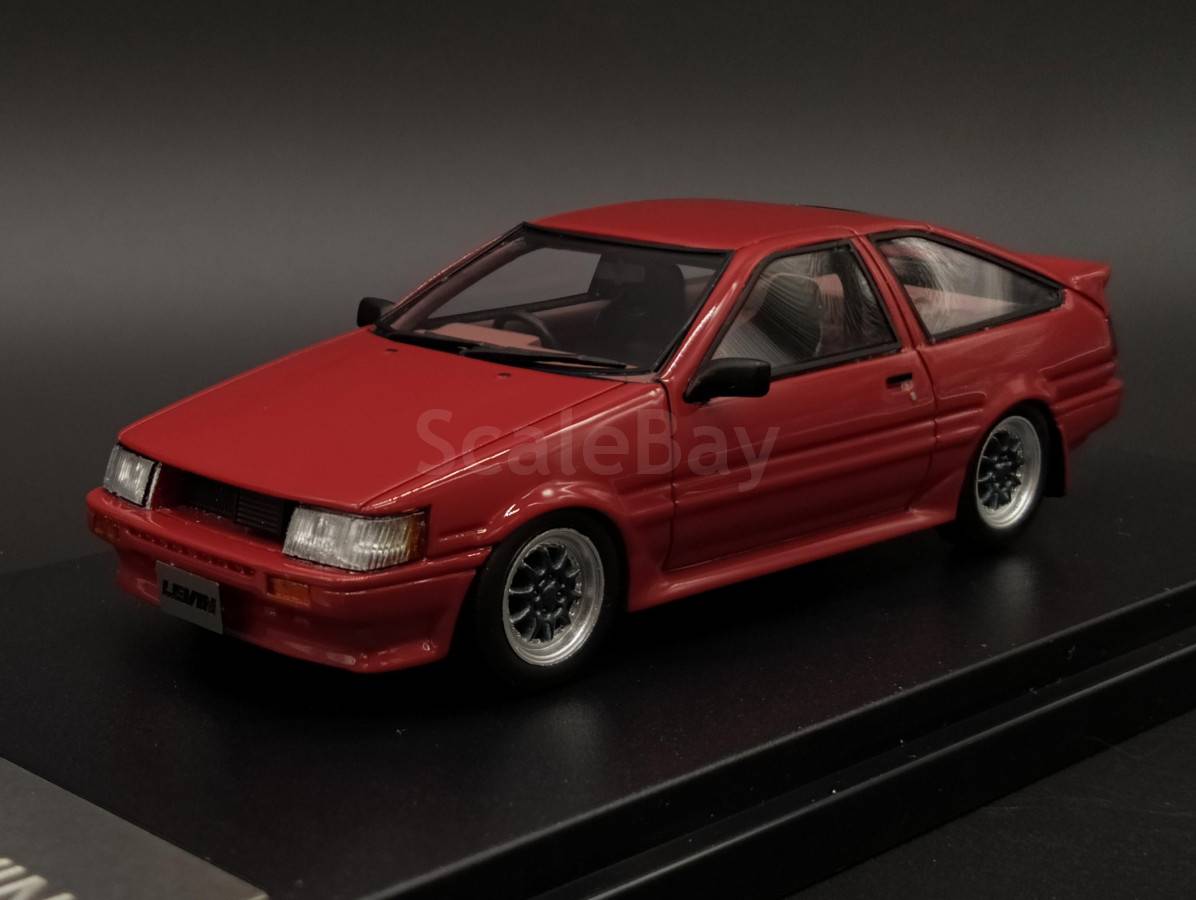 1/43 Toyota Corolla Levin AE86 Red - Hi-Story | Аукцион масштабных и ...