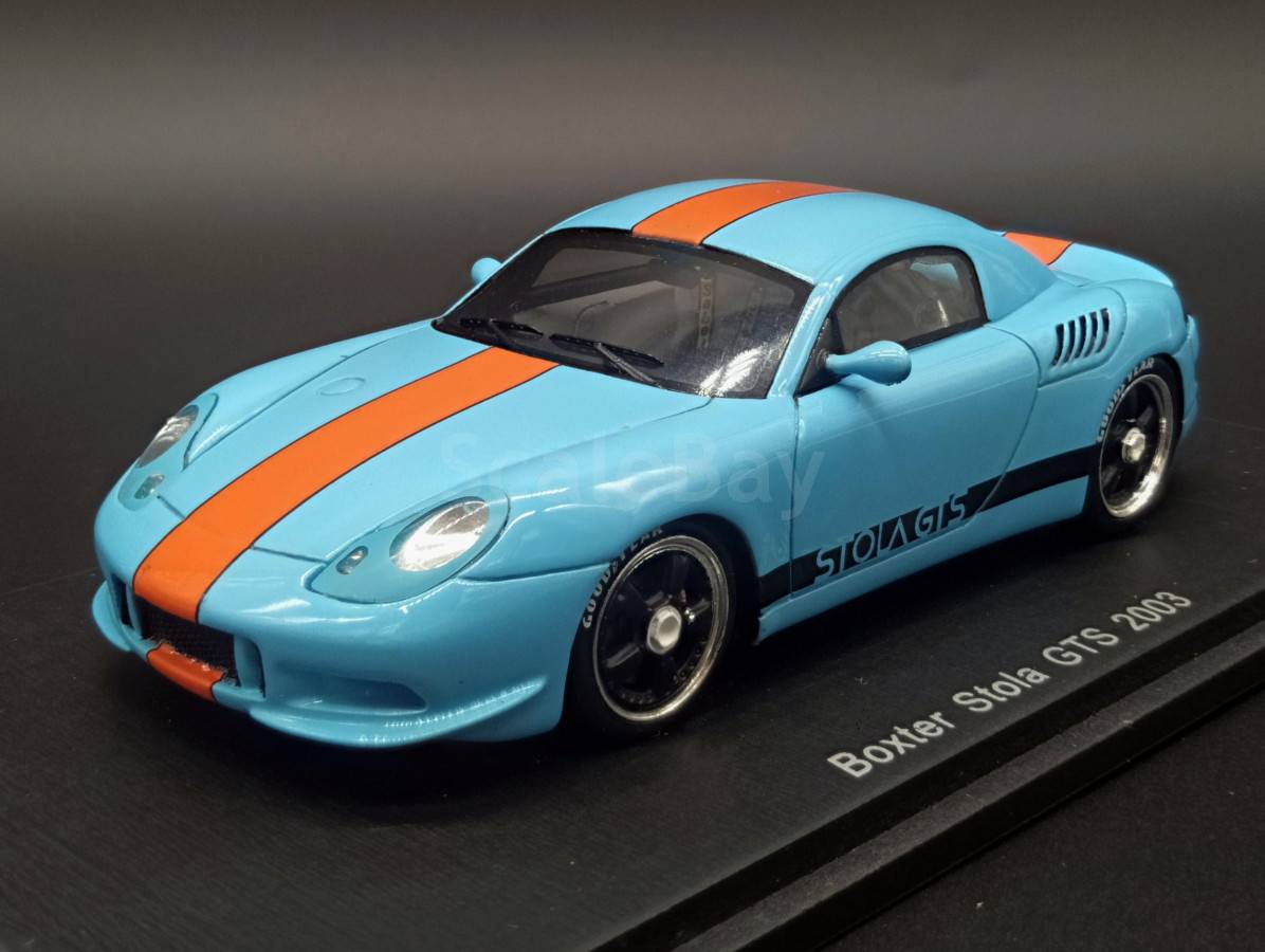 1/43 Porsche Boxster Stola GTS 2003 Gulf Blue - Spark | Аукцион ...