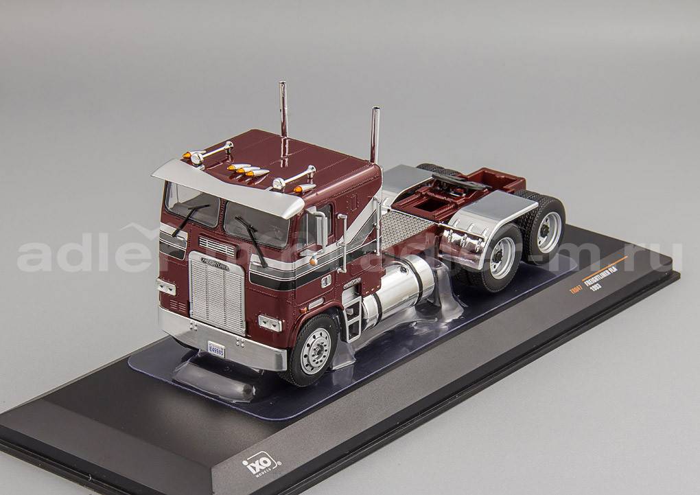 Freightliner FLA 1993 dark red (IXO) | Аукцион масштабных и сборных моделей
