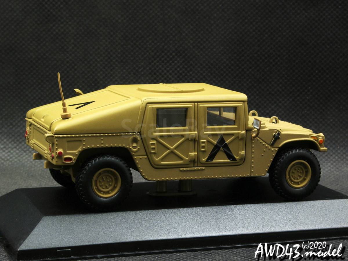Humvee Closed Command Car U.S. Army ’Desert Storm’ 1991 1-43 DeAgostini ...