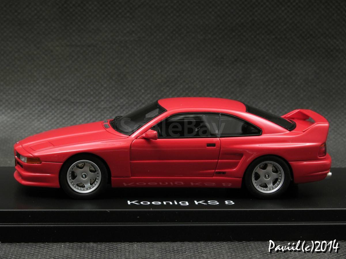 Koenig KS-8 (BMW E31) red 1-43 RENN Miniatures | Аукцион масштабных и ...