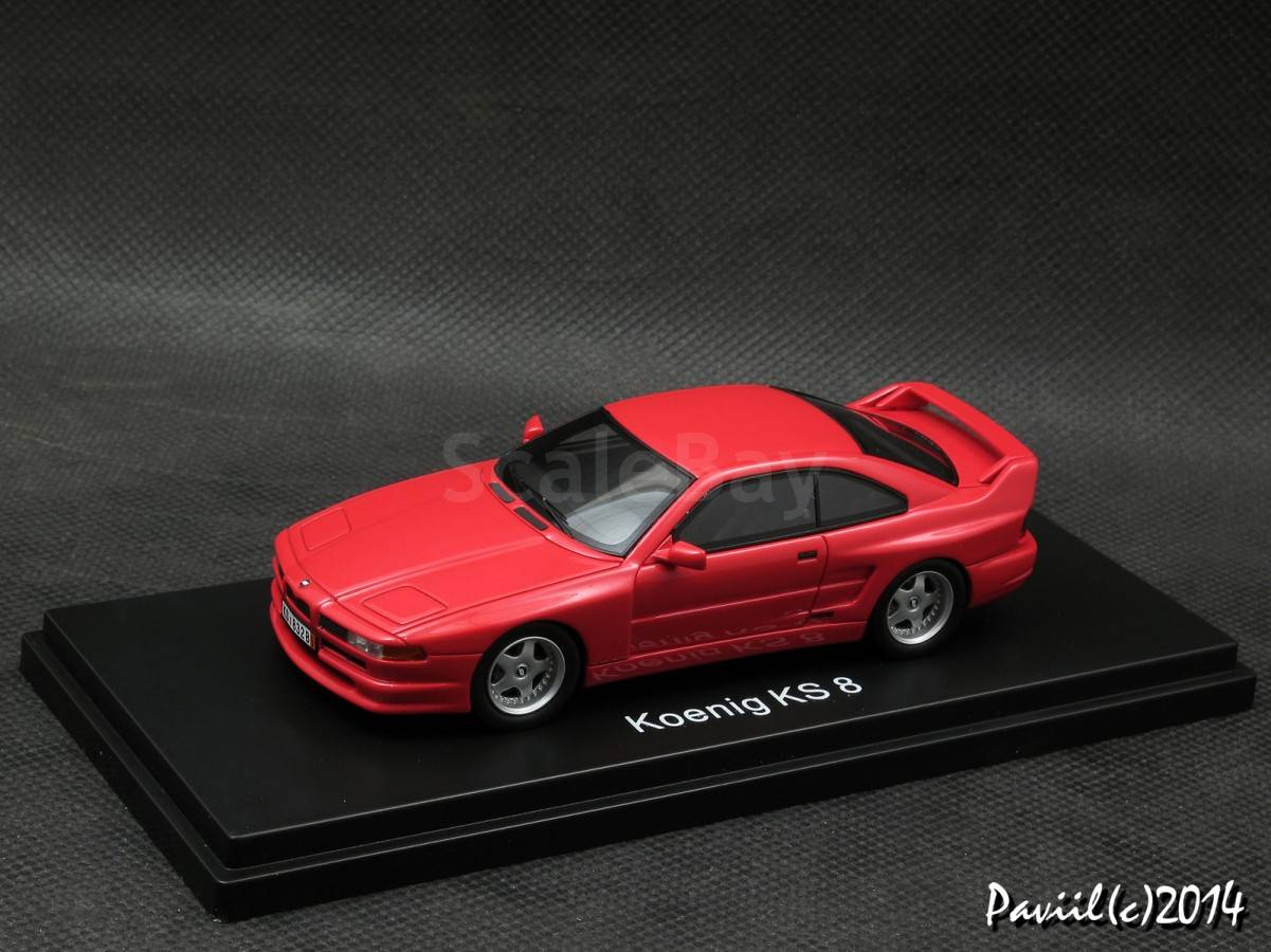 Koenig KS-8 (BMW E31) red 1-43 RENN Miniatures | Аукцион масштабных и ...