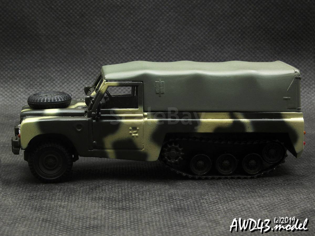 Land Rover Series III (Stage I) Centaur Half Truck (1979-80) camouflage ...