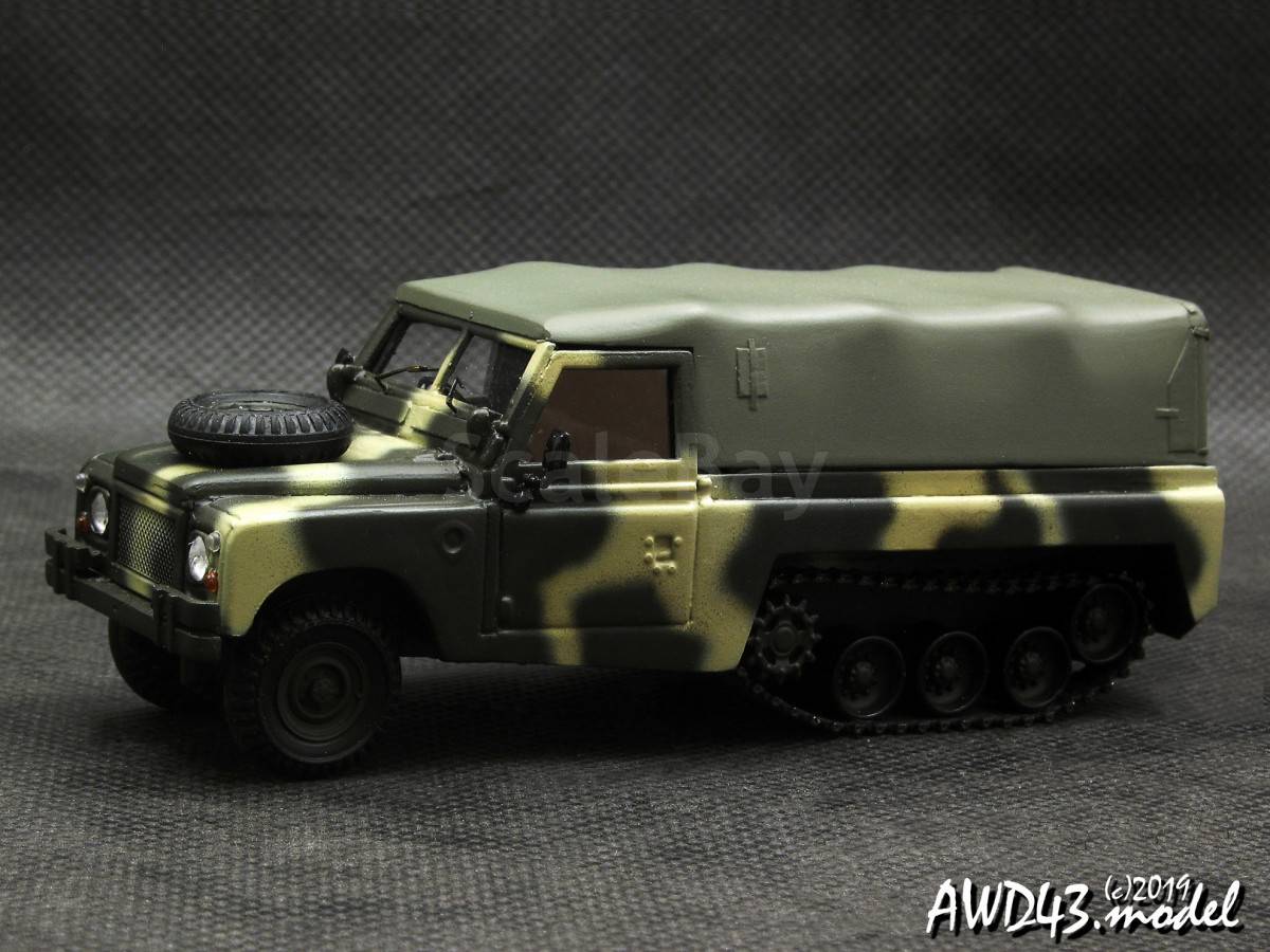 Land Rover Series III (Stage I) Centaur Half Truck (1979-80) camouflage ...