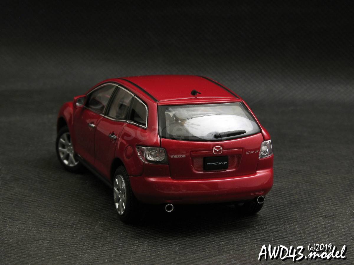 Mazda CX-7 SUV red 1-43 Dealer=AUTOArt | Аукцион масштабных и сборных ...