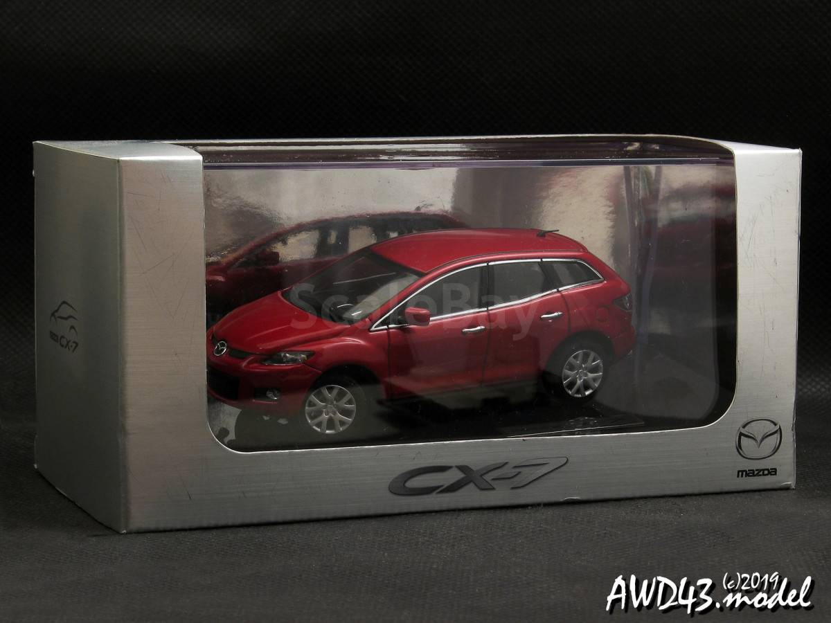Mazda CX-7 SUV red 1-43 Dealer=AUTOArt | Аукцион масштабных и сборных ...