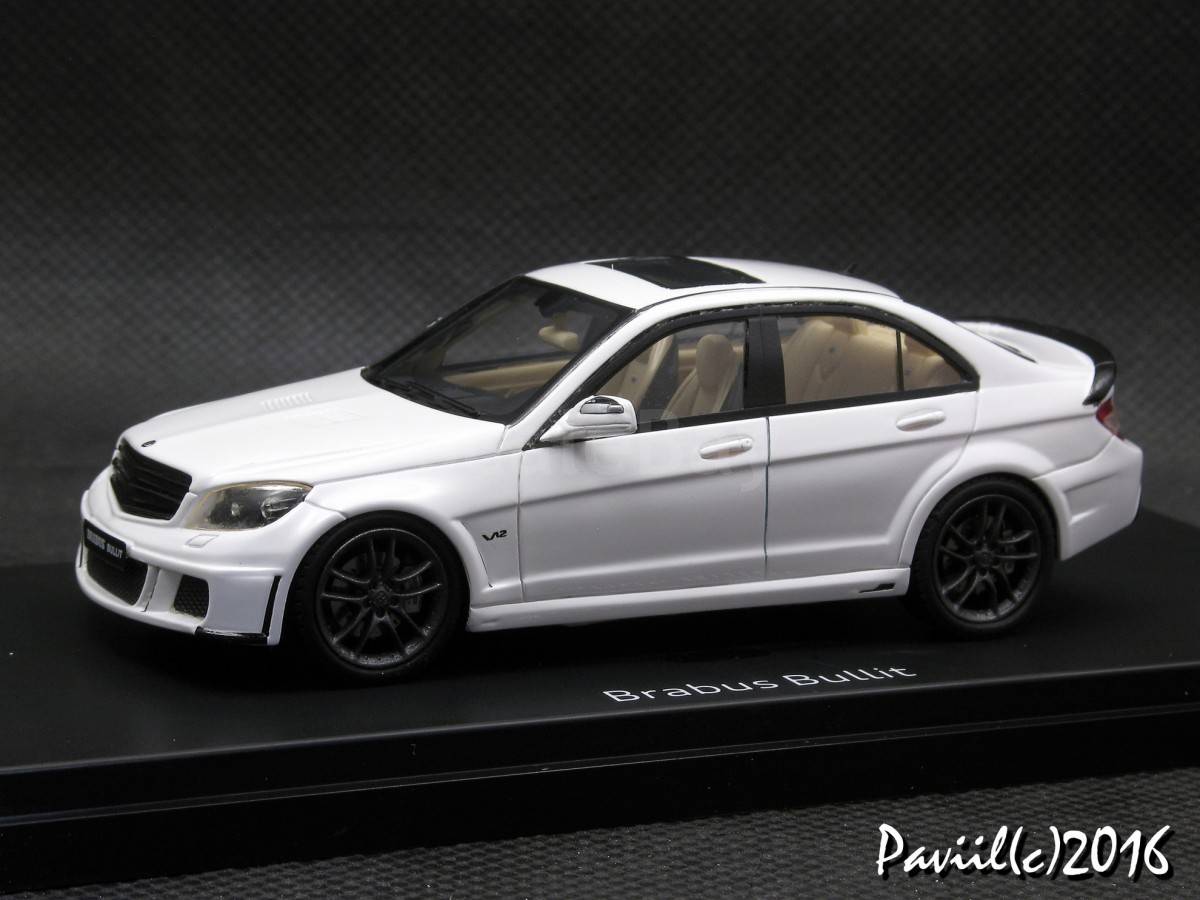 Mercedes Brabus Bullit W204 white 1-43 Schuco-Pro | Аукцион масштабных ...