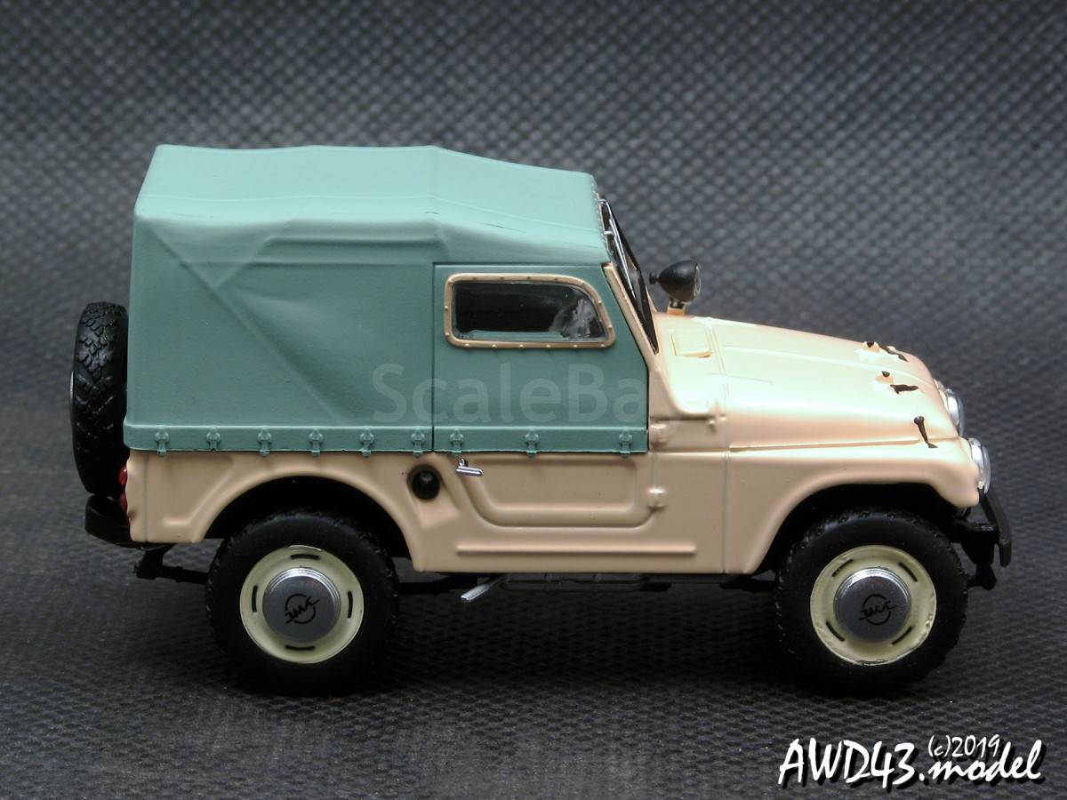 Москвич 415 АЗЛК 4x4 бежевый 1-43 Prommodel43 | Аукцион масштабных и ...