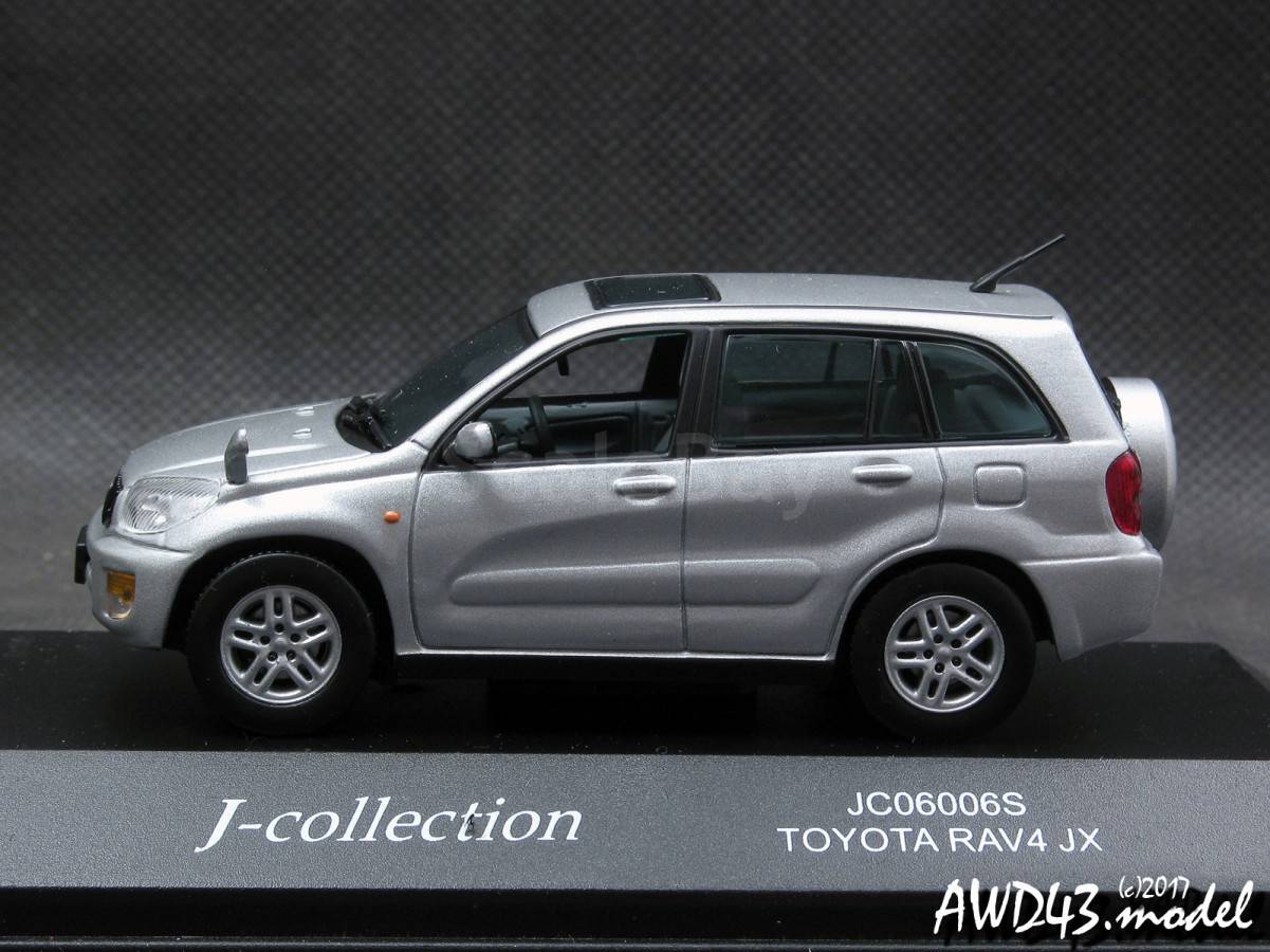Toyota RAV4 JX 5-Doors RHD silver 1-43 J-Collection | Аукцион ...