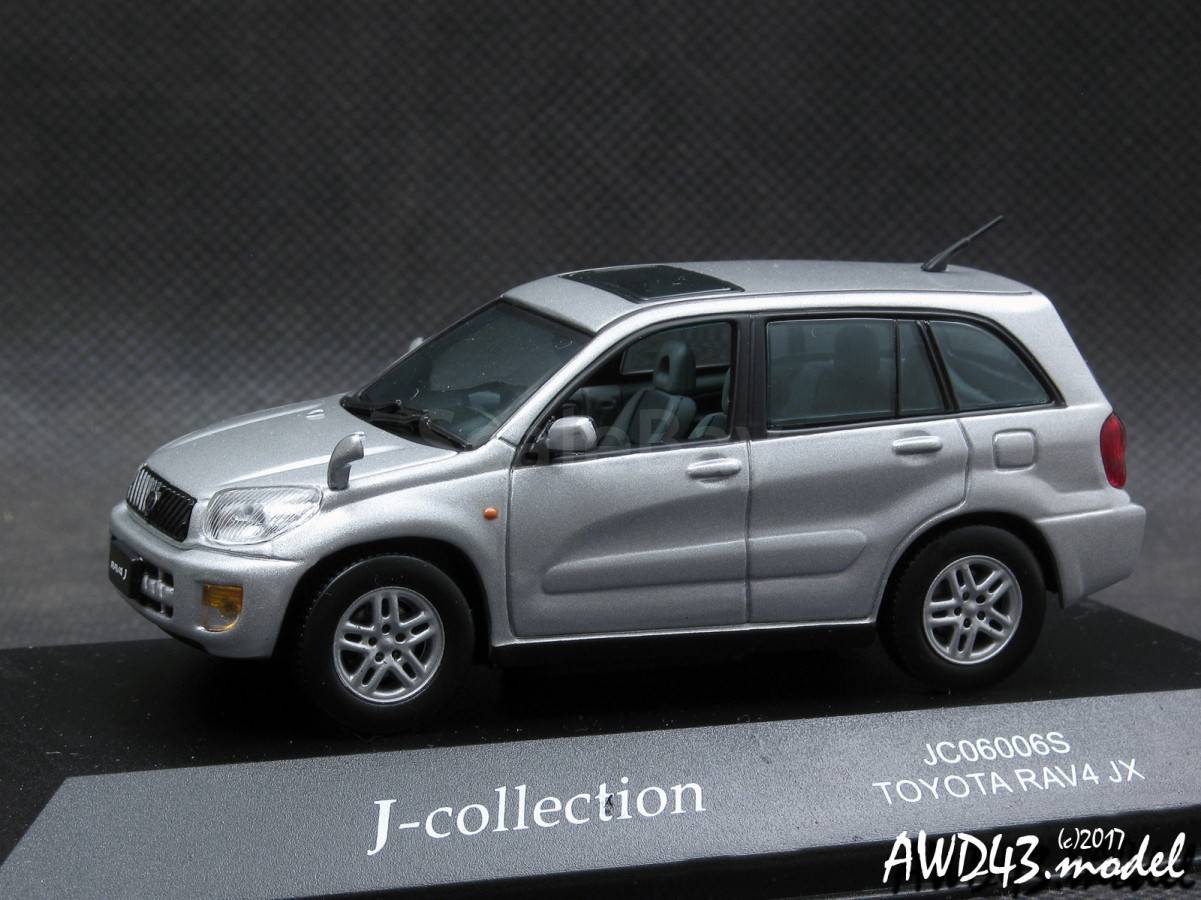Toyota RAV4 JX 5-Doors RHD silver 1-43 J-Collection | Аукцион ...