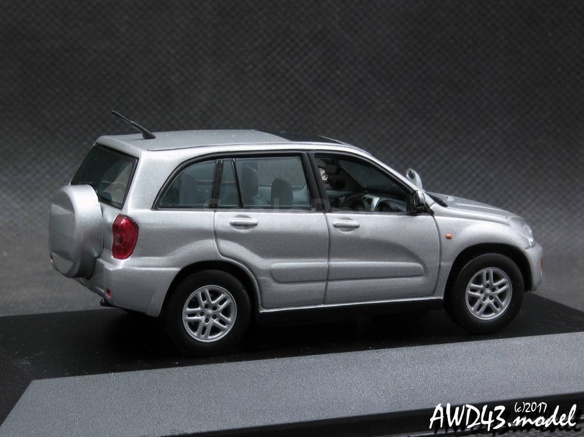 Toyota RAV4 JX 5-Doors RHD silver 1-43 J-Collection | Аукцион ...
