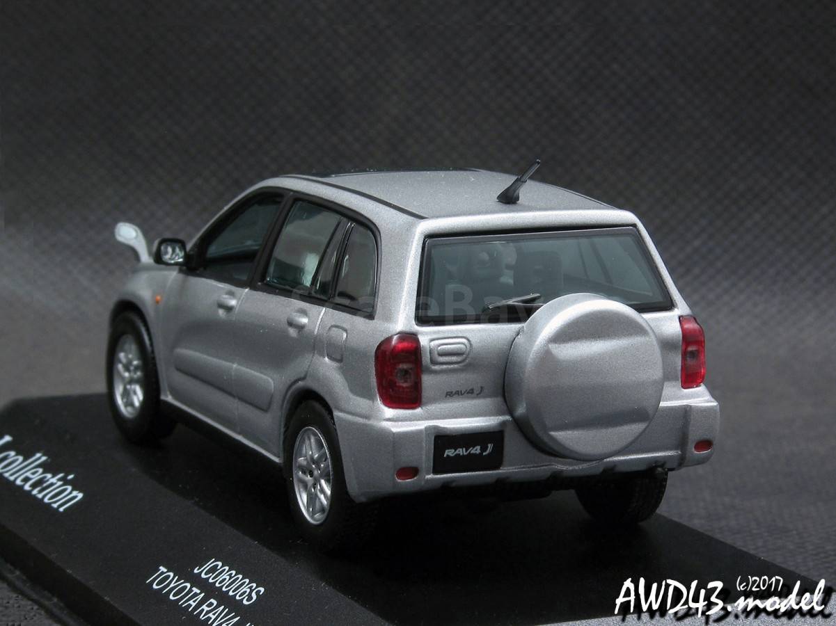 Toyota RAV4 JX 5-Doors RHD silver 1-43 J-Collection | Аукцион ...